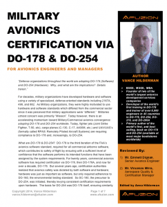 DO-178 & DO-254 for Military Compliance - AFuzion